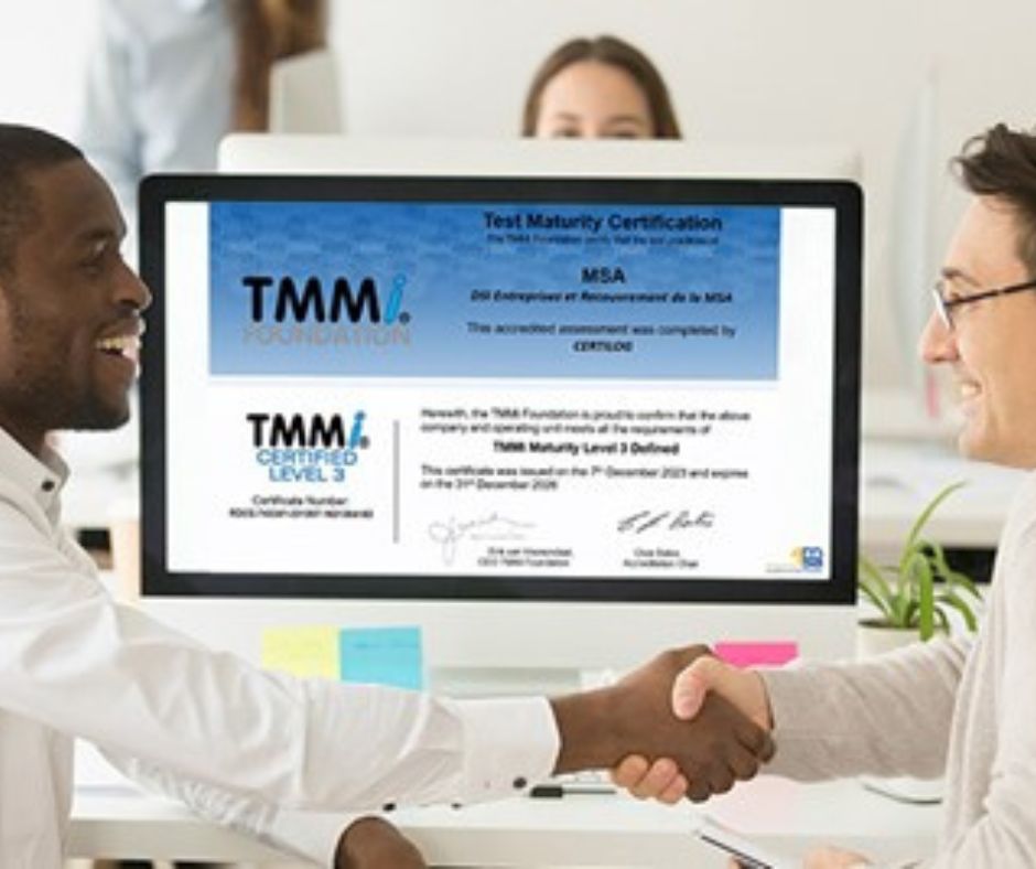 iMSA obtient la certification TMMi niveau 3
